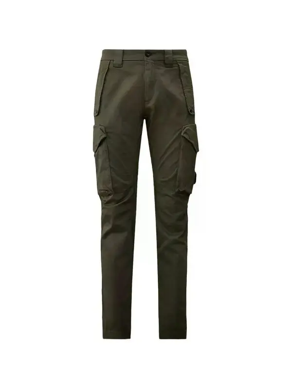 C.P. COMPANY Stretch Sateen Cargo Pants With Lens Detail