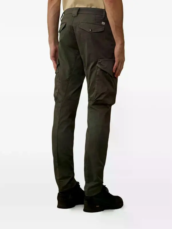 C.P. COMPANY Stretch Sateen Cargo Pants With Lens Detail