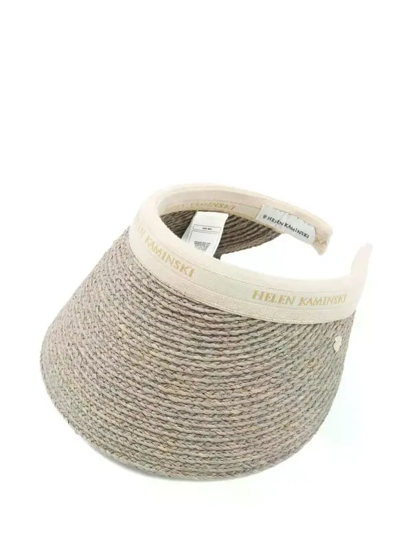 Helen Kaminski Braided Visor - Neutrals