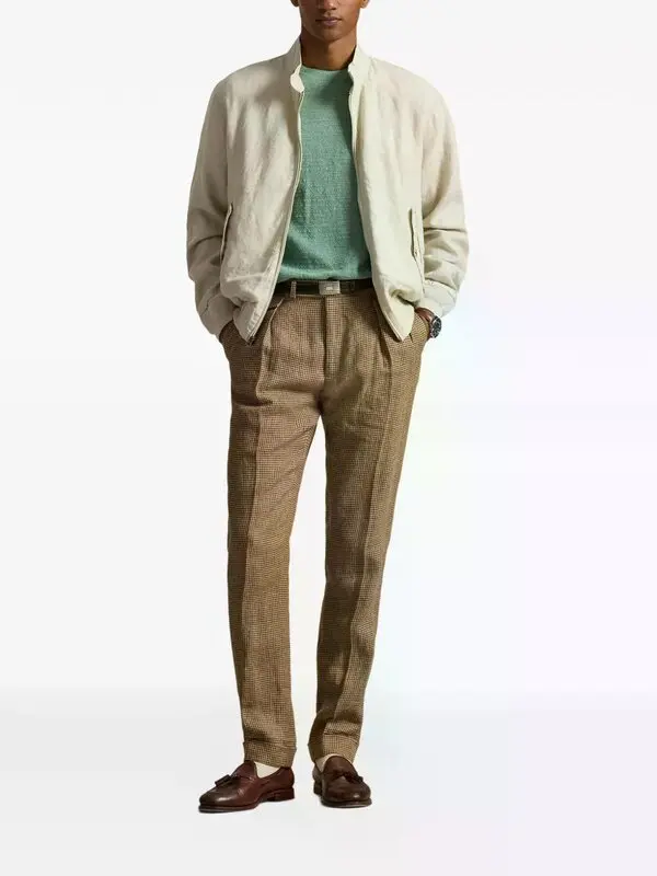 Polo Ralph Lauren Knit Rib Windbreaker - Neutrals