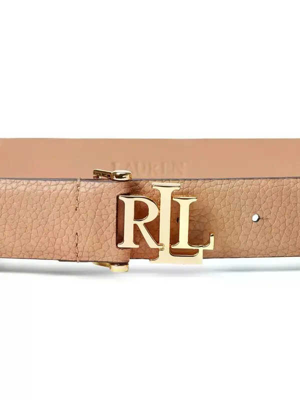 Ralph Lauren Logo-detail Buckle Belt - Neutrals
