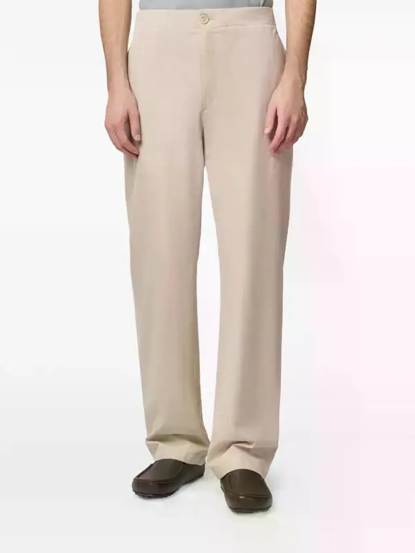 TOD'S Buttoned Trousers With Drawstring - Neutrals