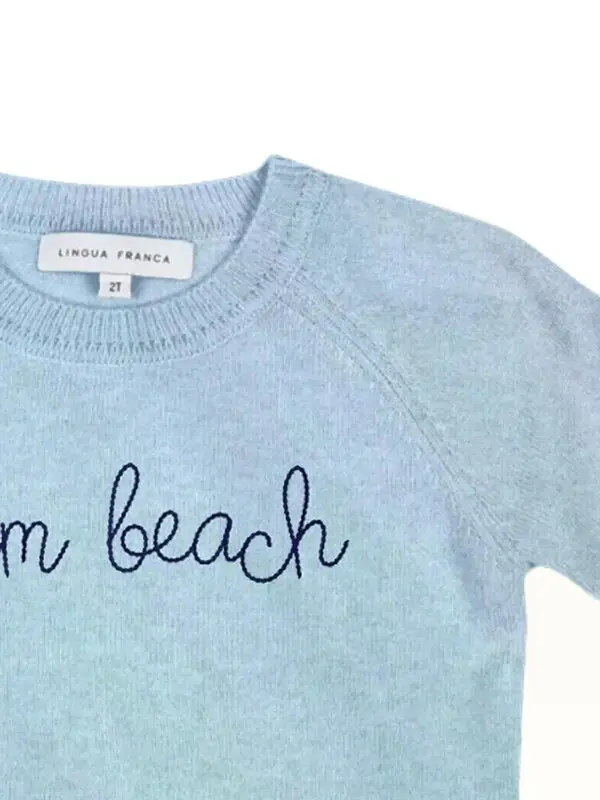 Lingua Franca Crew-neck Sweater
