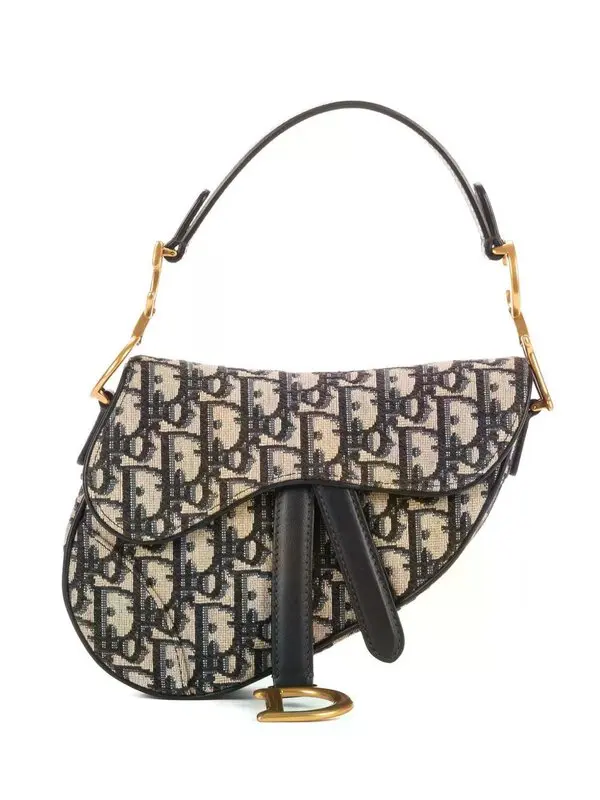 Dior Mini Saddle Oblique Shoulder Bag