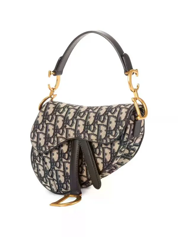 Dior Mini Saddle Oblique Shoulder Bag