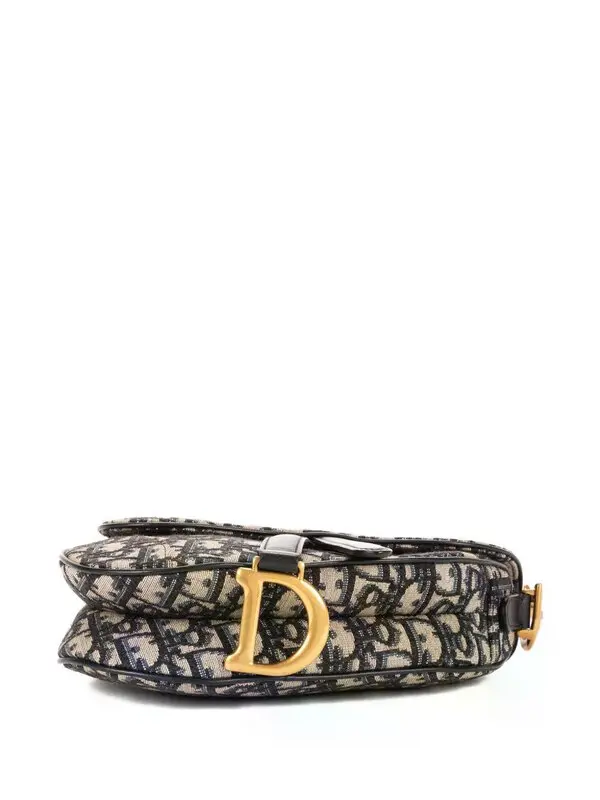 Dior Mini Saddle Oblique Shoulder Bag