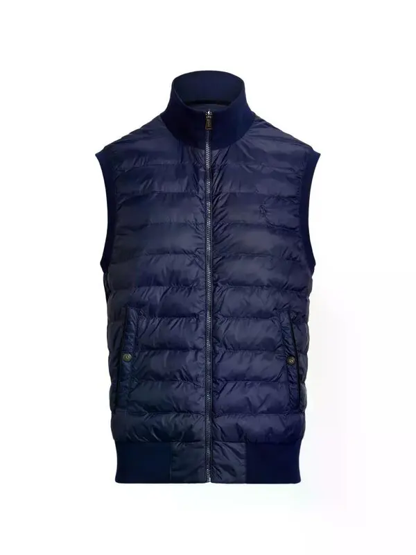 Polo Ralph Lauren Zip-fastening Quilted Gilet - Blue