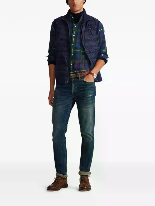 Polo Ralph Lauren Zip-fastening Quilted Gilet - Blue
