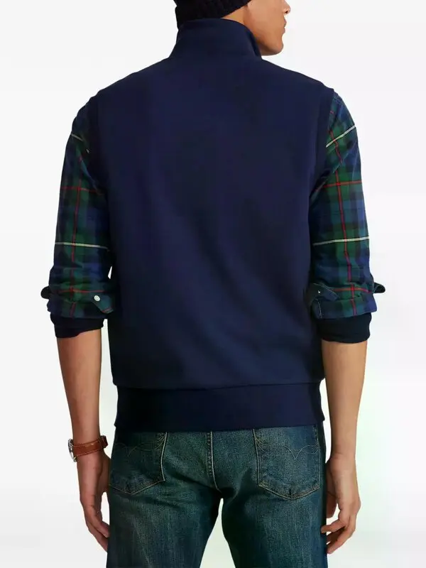 Polo Ralph Lauren Zip-fastening Quilted Gilet - Blue