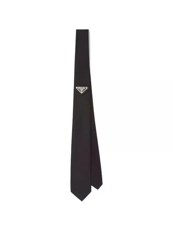 Prada Re-nylon Neck Tie - Black