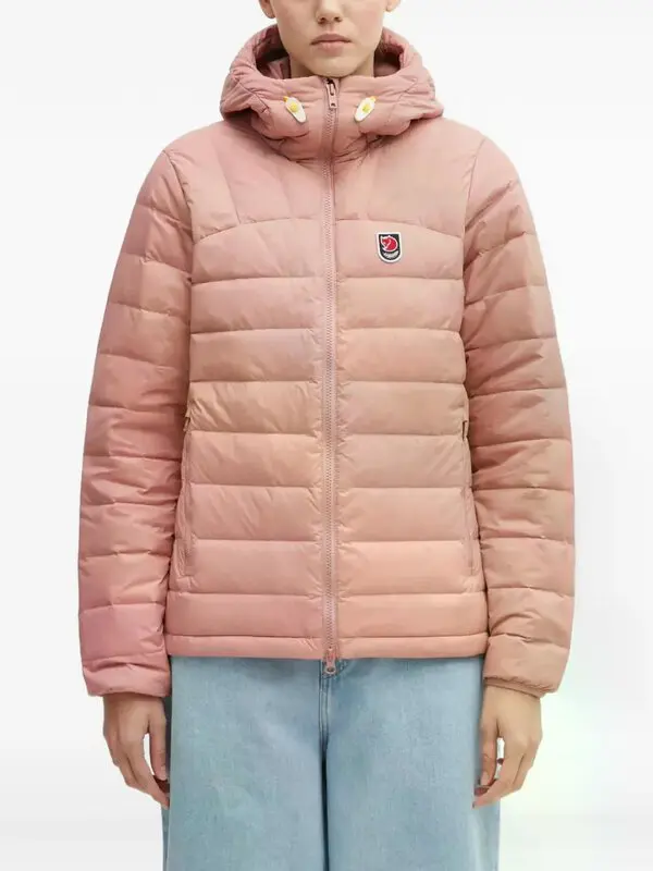 Fjallraven Logo-detail Padded Jacket - Pink