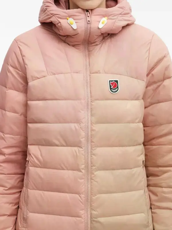 Fjallraven Logo-detail Padded Jacket - Pink
