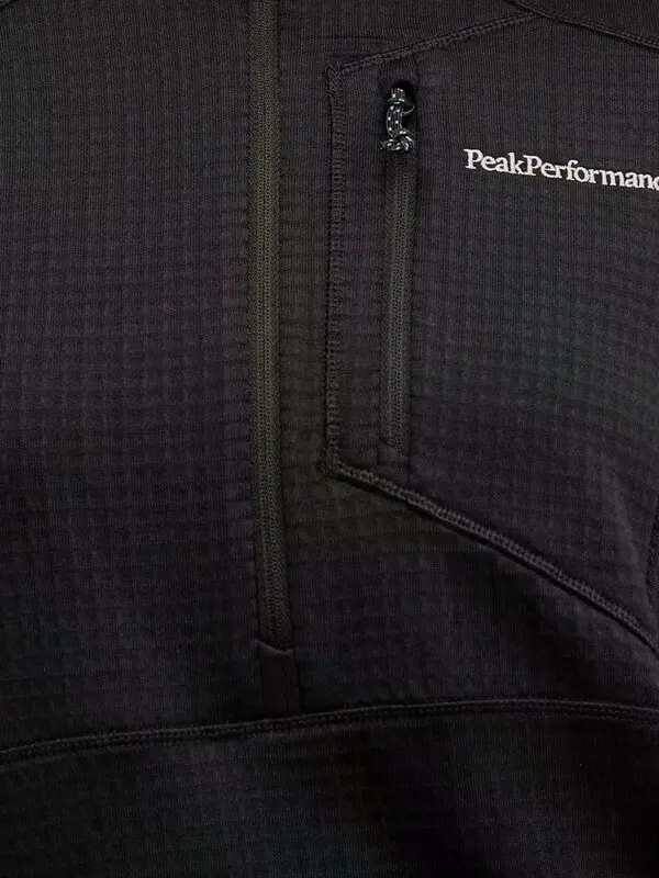 PEAK PERFORMANCE Half-zip Mock-neck Sweatshirt