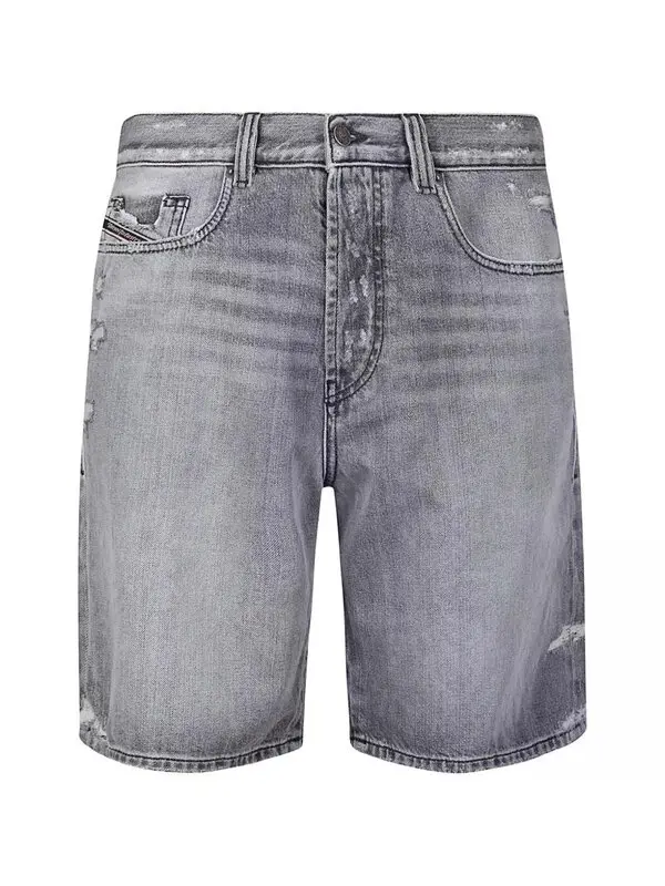 DIESEL Distressed Denim Shorts