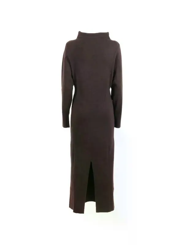 P.a.r.o.s.h Turtleneck Midi Dress