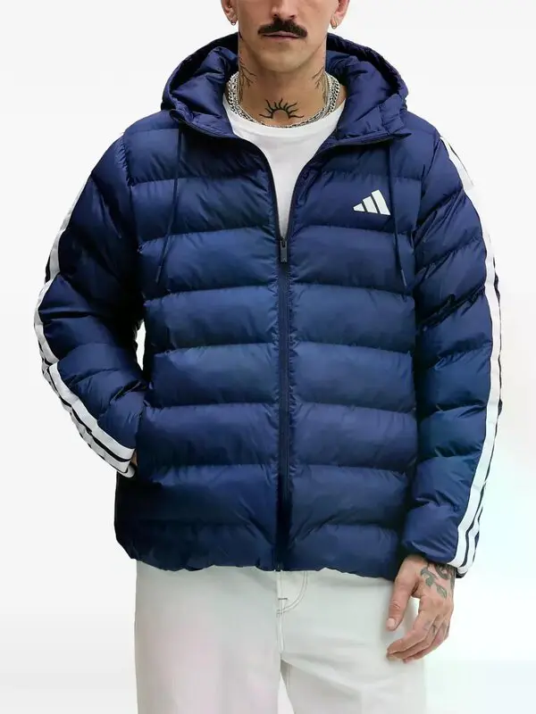 Adidas Hooded 3-stripes Jacket
