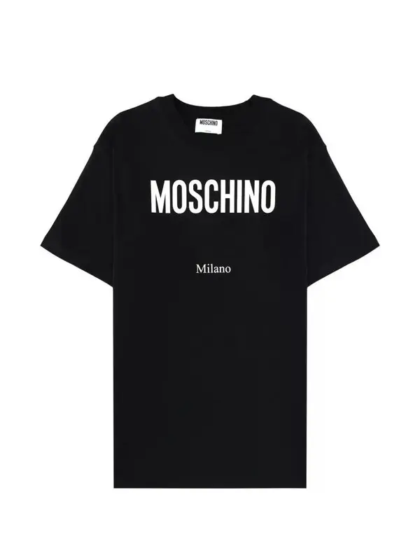 Moschino Logo-print T-shirt - Black