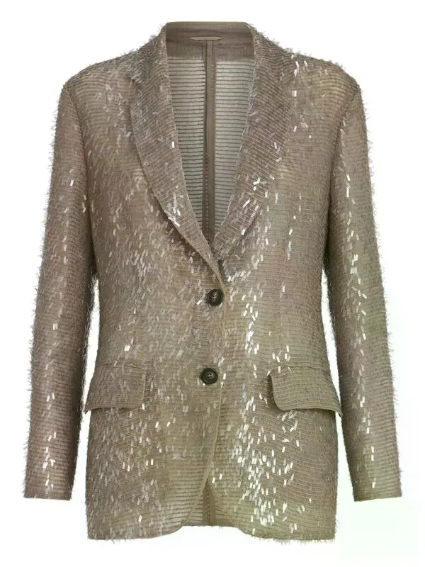 Brunello Cucinelli Button-fastening Blazer