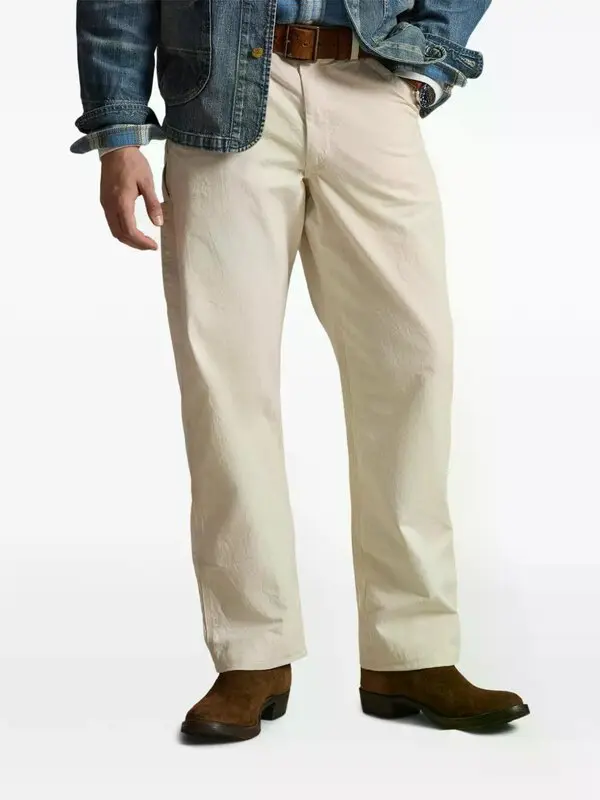 Polo Ralph Lauren Straight Trousers - Neutrals