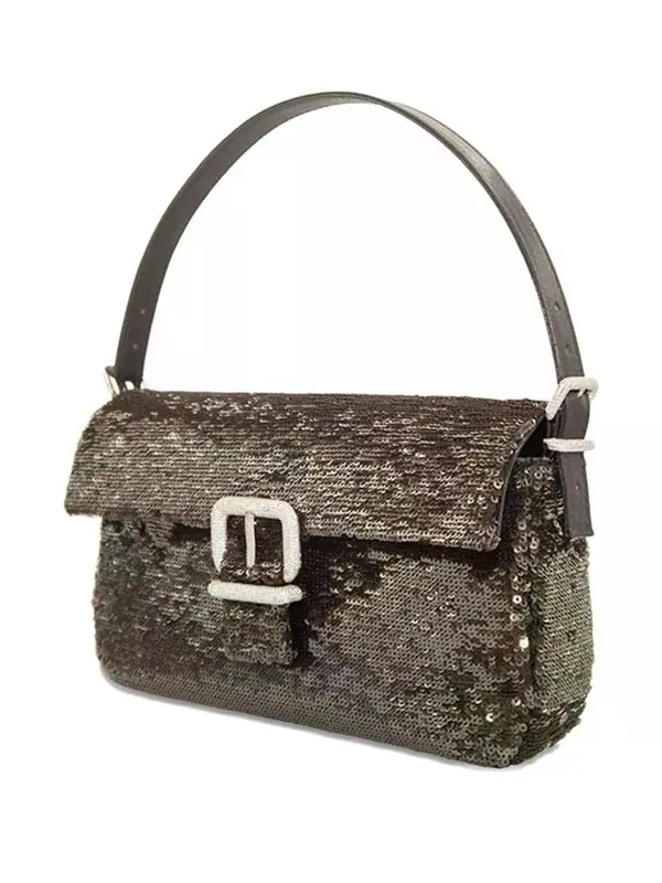 GEDEBE Habibi Sequin-embellished Shoulder Bag