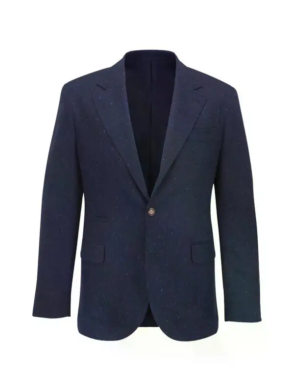 Brunello Cucinelli Speckled Notched Suit