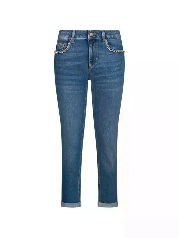 Liu Jo Turn-up Hem Skinny Jeans