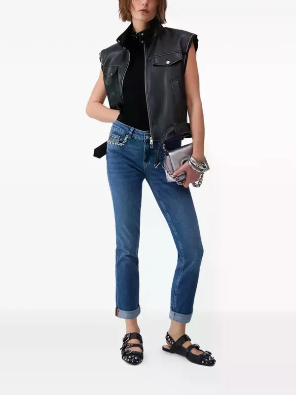 Liu Jo Turn-up Hem Skinny Jeans