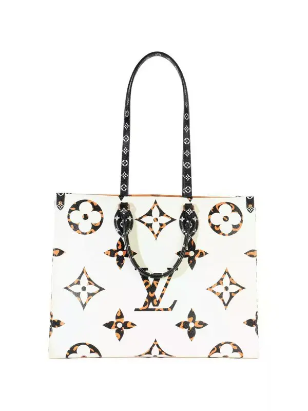 LOUIS VUITTON 2019 Onthego Tote Bag - White