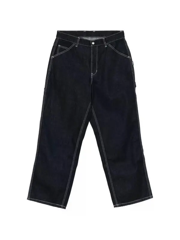 NEIGHBORHOOD Contrast-stitch Straight Jeans