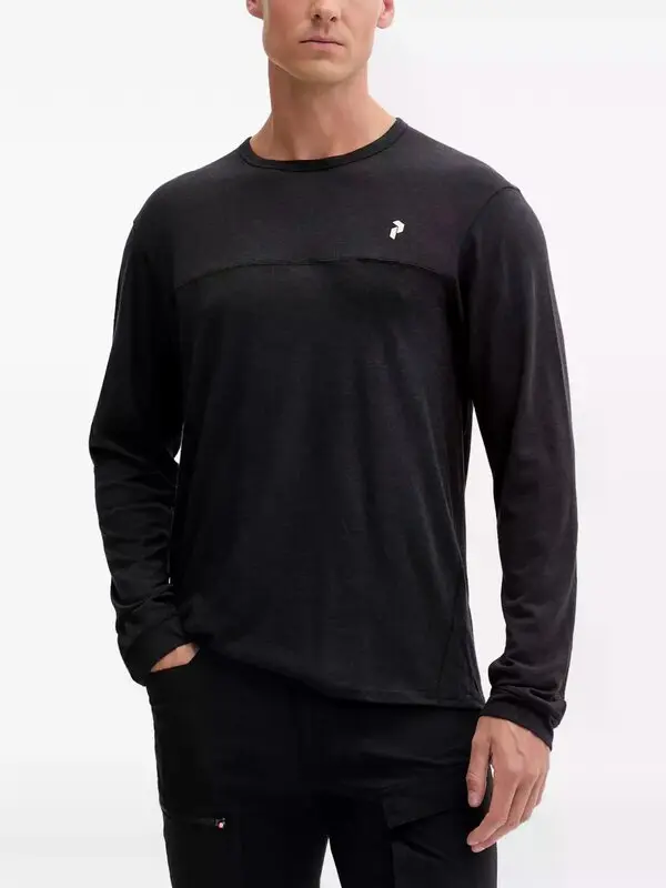 PEAK PERFORMANCE Logo Round-neck Sweater
