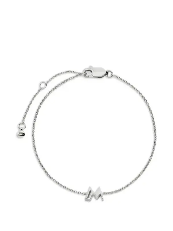 Monica Vinader Initial Chain Bracelet - Silver