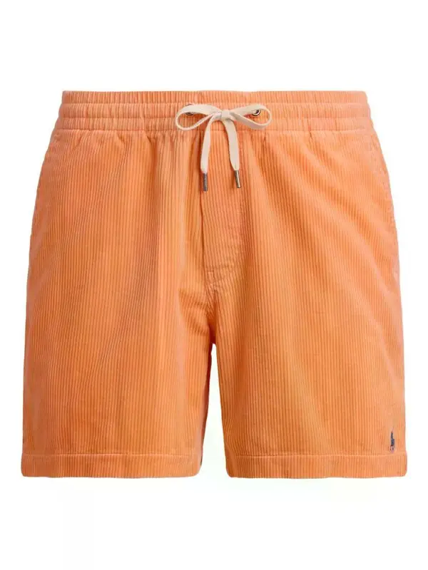 Polo Ralph Lauren Corduroy Drawstring Shorts - Orange