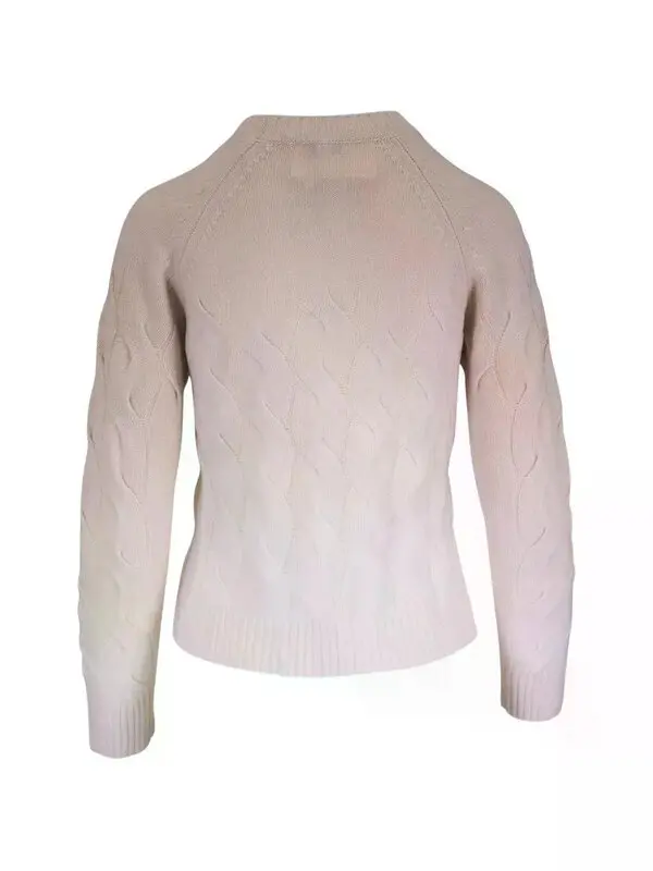 Kinross Cashmere Cable-knit Gradient Sweater