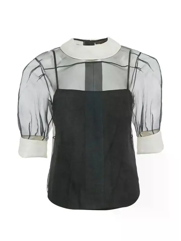 LOUIS VUITTON Puff-sleeve Blouse