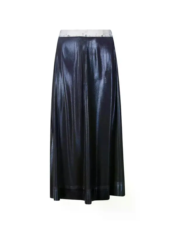 MAISON MARGIELA Four-stitch Midi Skirt - Blue