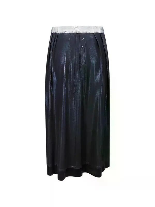 MAISON MARGIELA Four-stitch Midi Skirt - Blue