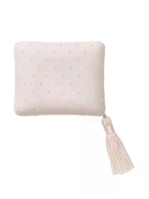 Sophie Bille Brahe Tassle-detail Cotton Jewellery Box - Pink