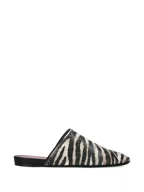 Premiata Zebra-pattern Mules