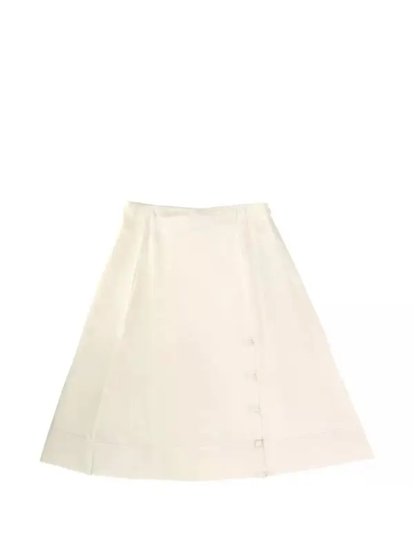 JIL SANDER Buttoned Midi Skirt