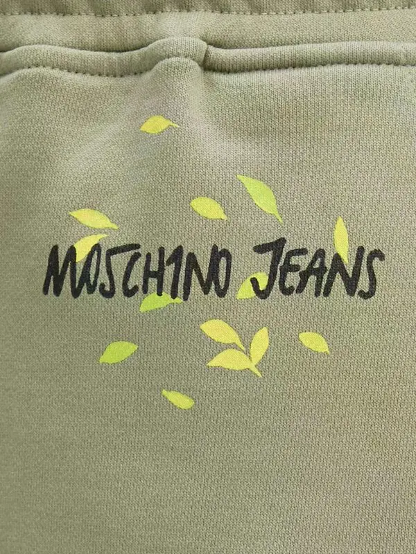 Moschino Printed Drawstring Trousers