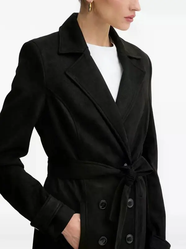 Bardot Double-breasted Tie Coat