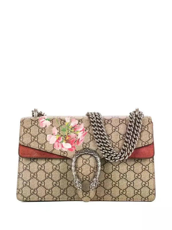 Gucci Dionysus Floral-print Shoulder Bag - Neutrals