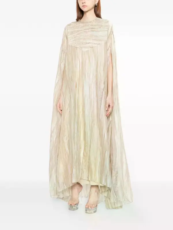 SHATHA ESSA Embroidered Caftan