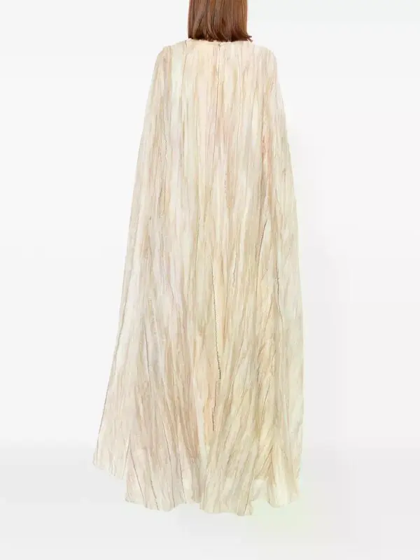 SHATHA ESSA Embroidered Caftan