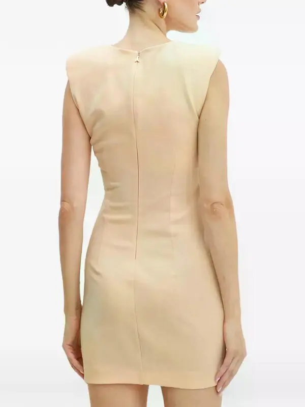 Patrizia Pepe Padded Sleeveless Mini Dress