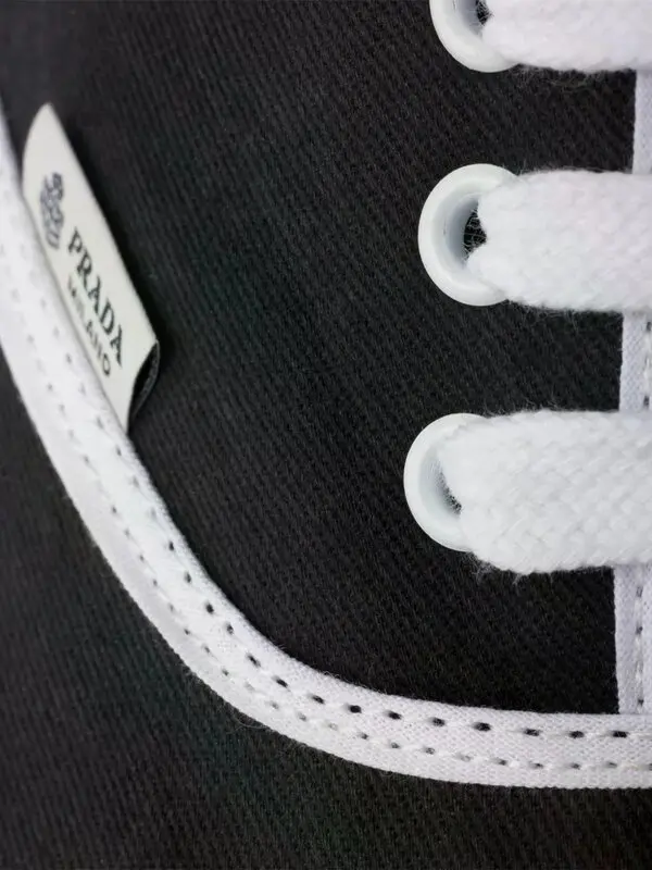 Prada Lace-up Sneakers - Black