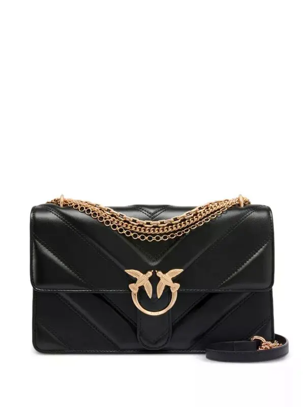 Pinko Medium Love Bag One Chevron Shoulder Bag