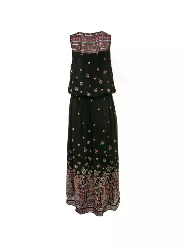 Joie Silk Printed Maxi Dress