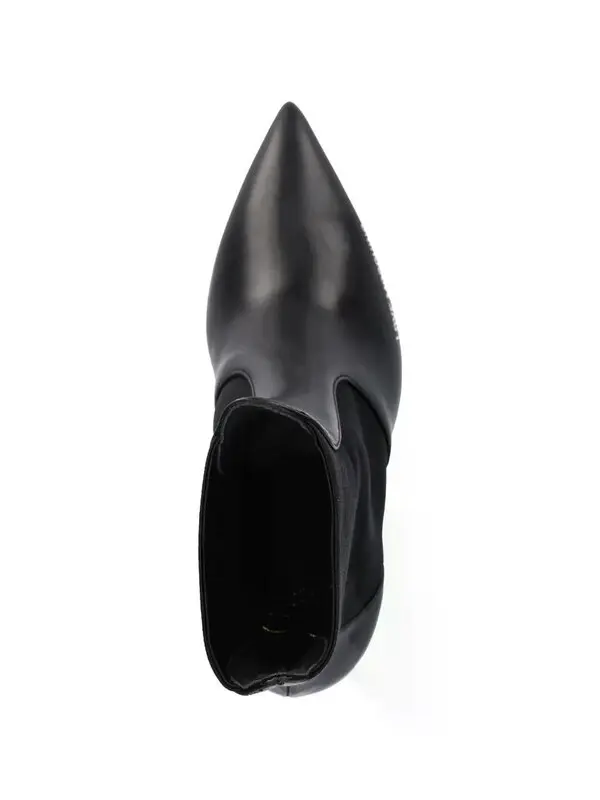 Moschino Logo-print Ankle Boots