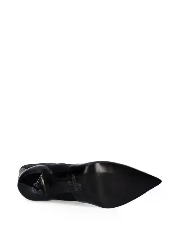 Moschino Logo-print Ankle Boots